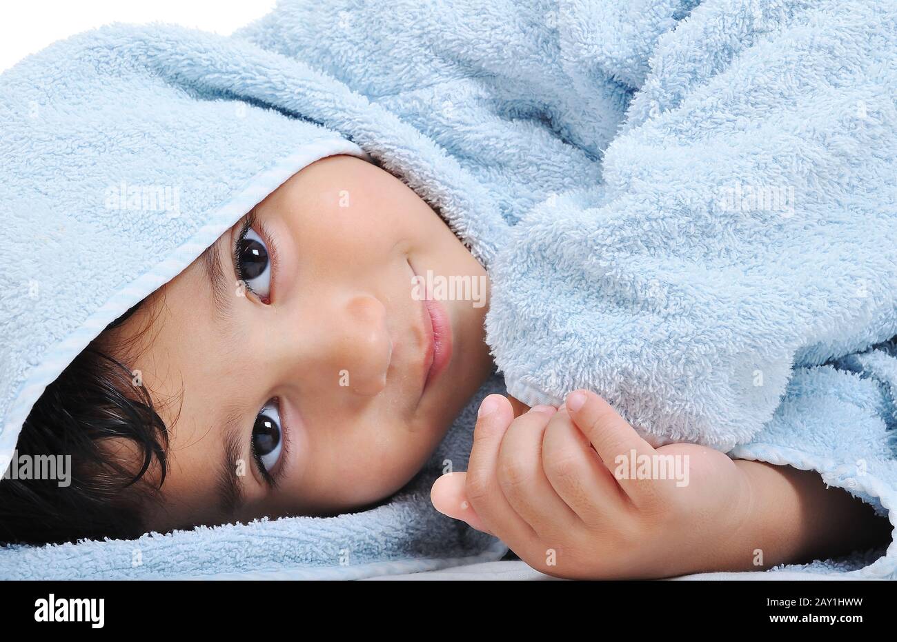 Beautiful happy childhood in robe Stock Photo - Alamy