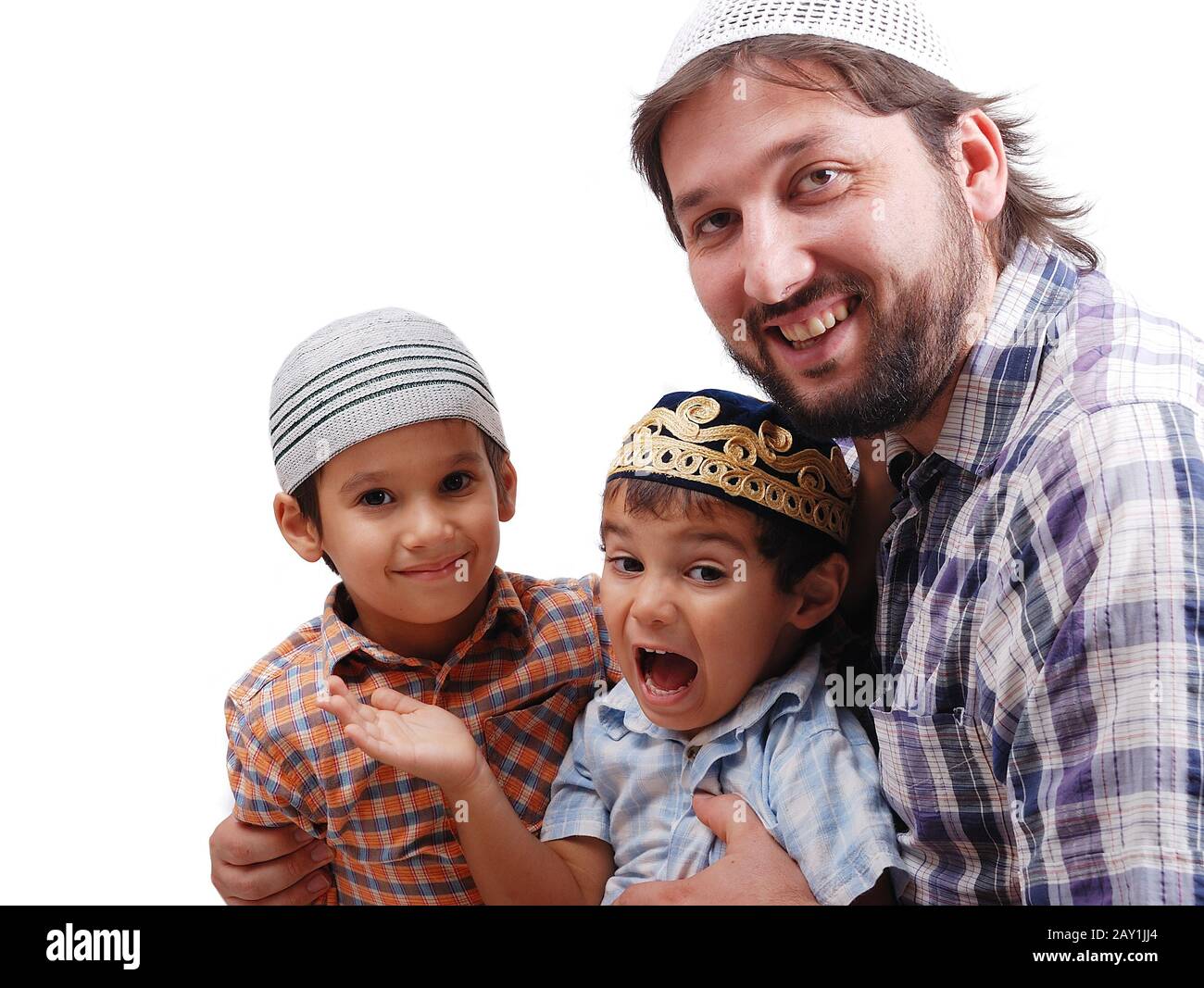 Muslim family prayer hi-res stock photography and images - Alamy