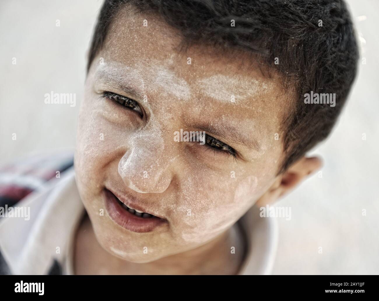 Portrait of poverty Stock Photo - Alamy