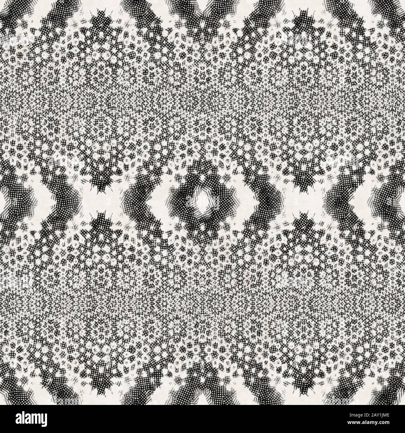 Intricate ornate hand drawn noisy mottled motif Stock Photo - Alamy