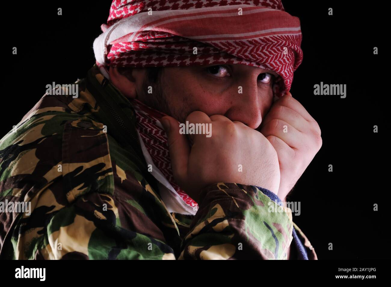 Islamic terrorist mask hi-res stock photography and images - Alamy