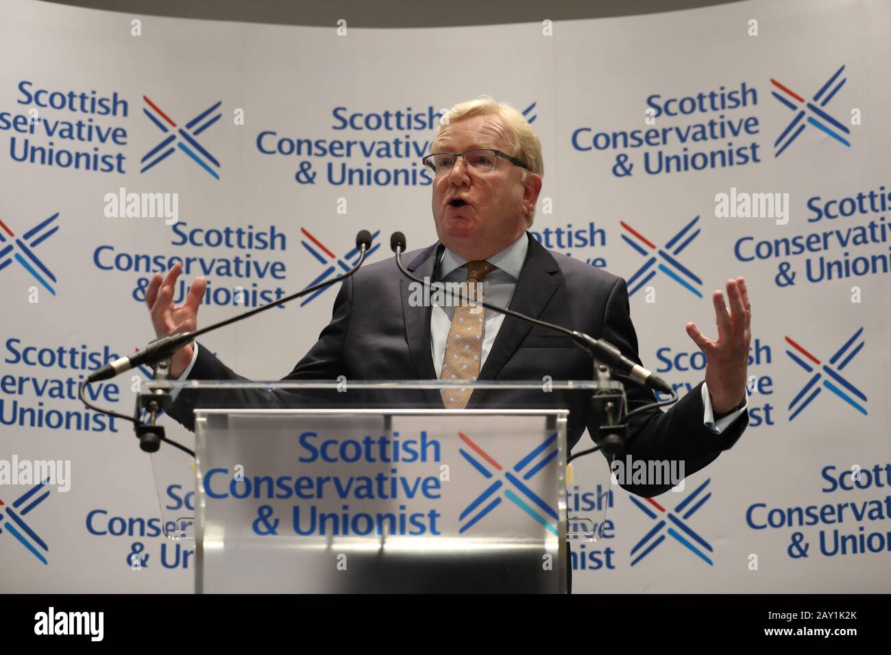 Jackson Carlaw is announced as the new leader of the Scottish ...