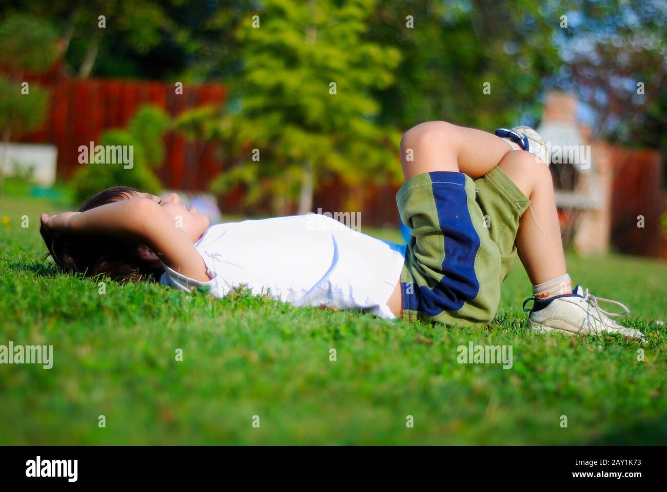 a child in the countryside Stock Photo - Alamy