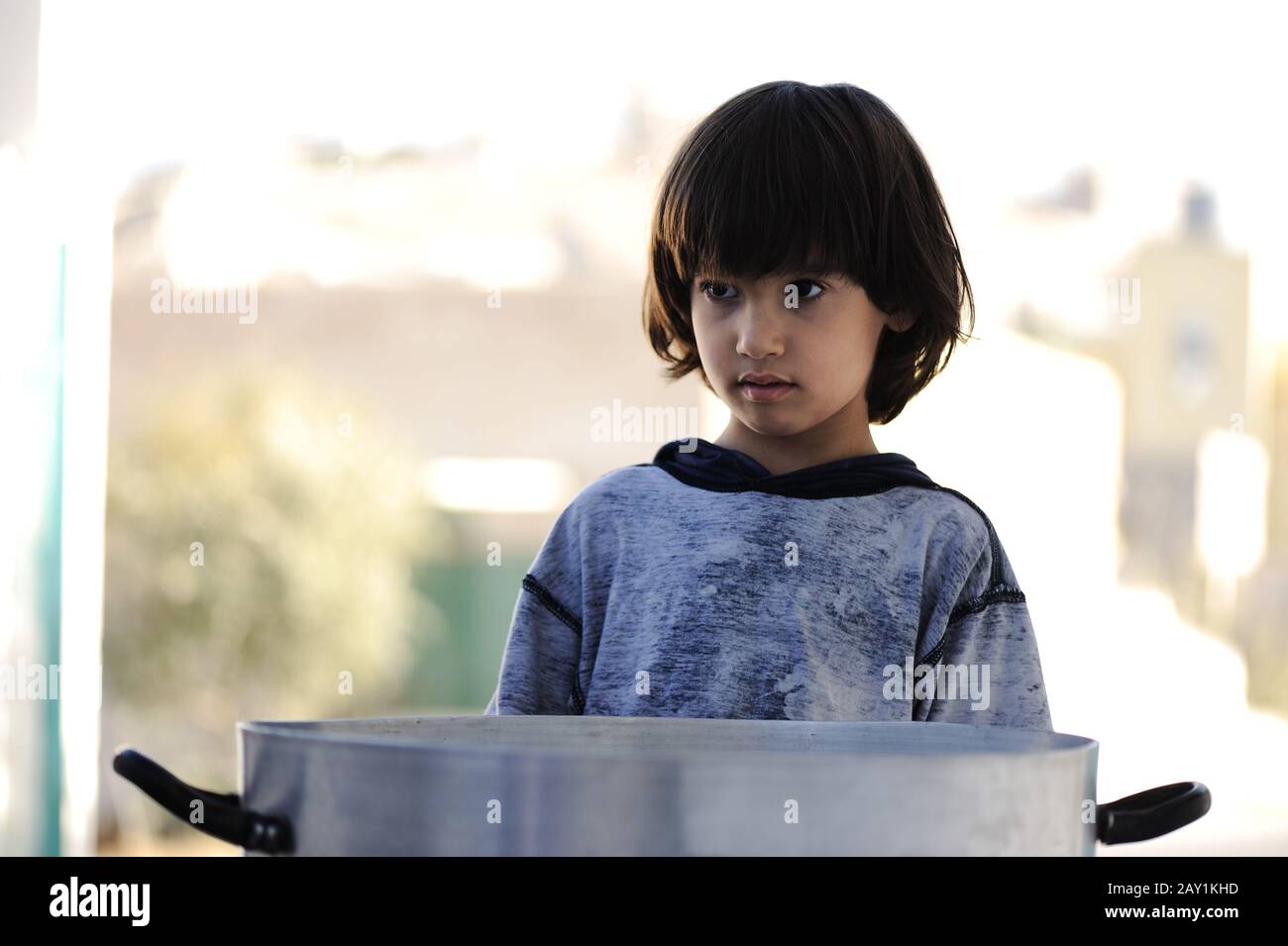 Portrait of poverty Stock Photo - Alamy