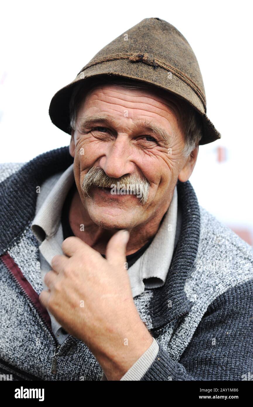 Very Nice Image of a Happy Old man Smiling Stock Photo - Alamy