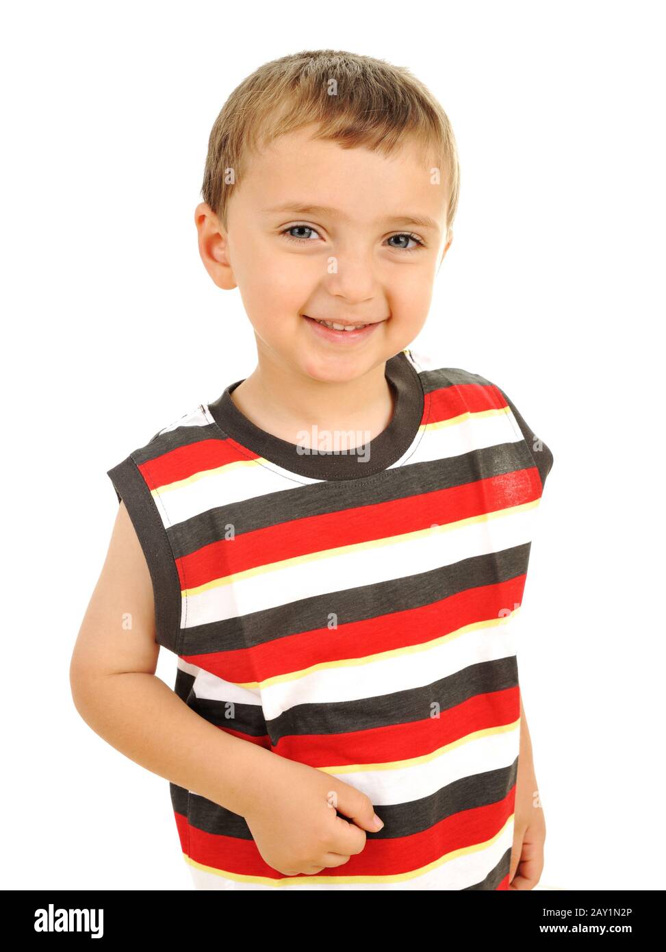 Positive boy isolated Stock Photo - Alamy
