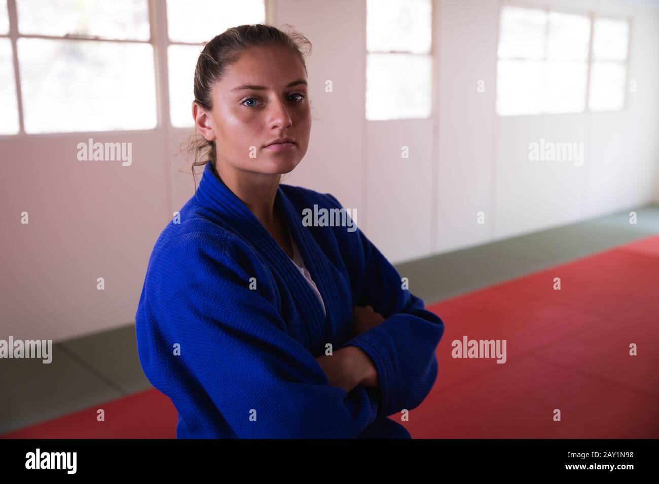 Female judoka hi-res stock photography and images - Alamy