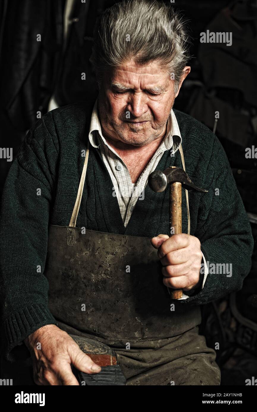 Old man walking slowly hi-res stock photography and images - Alamy