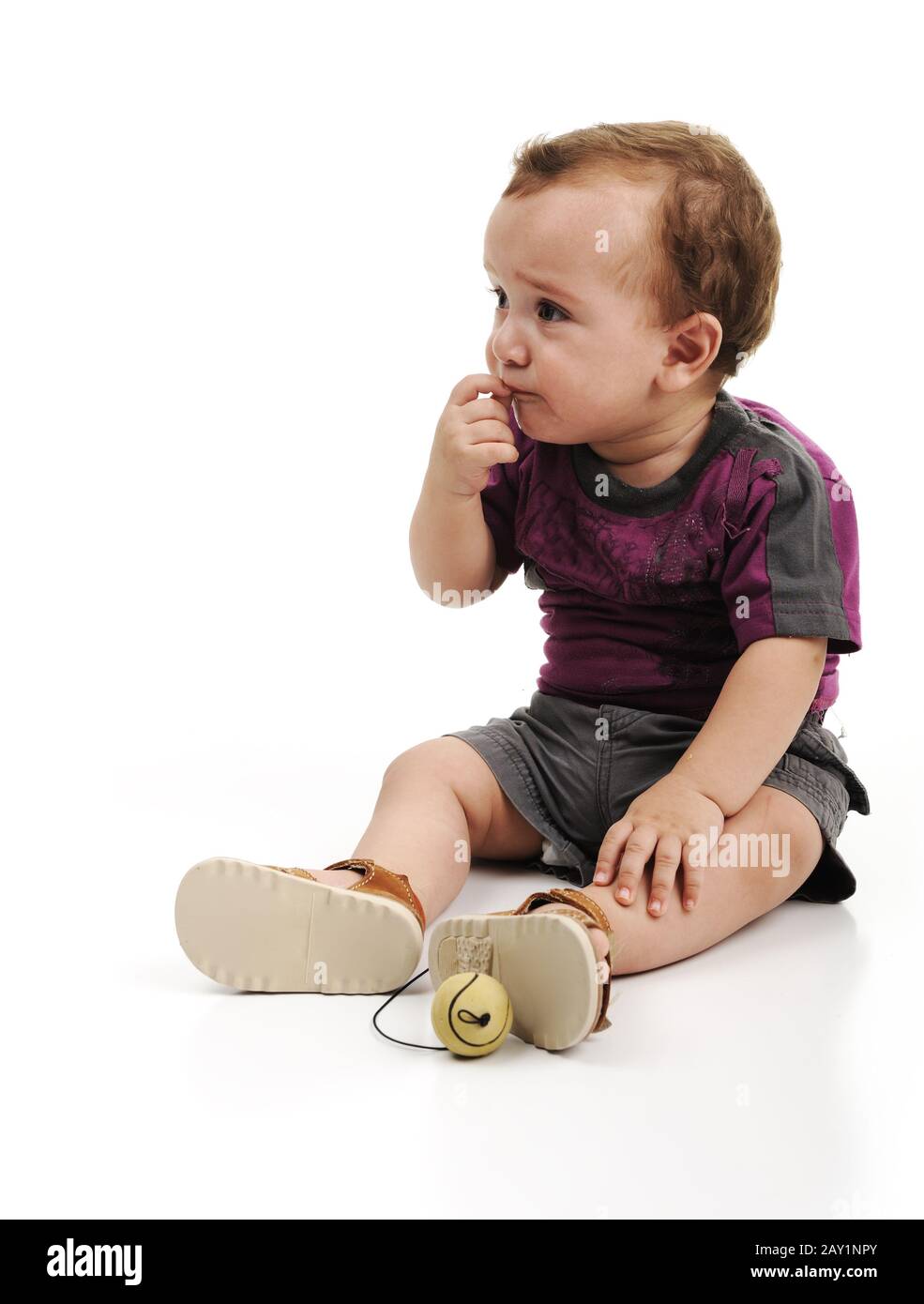 Adorable cute baby, full body isolated Stock Photo - Alamy