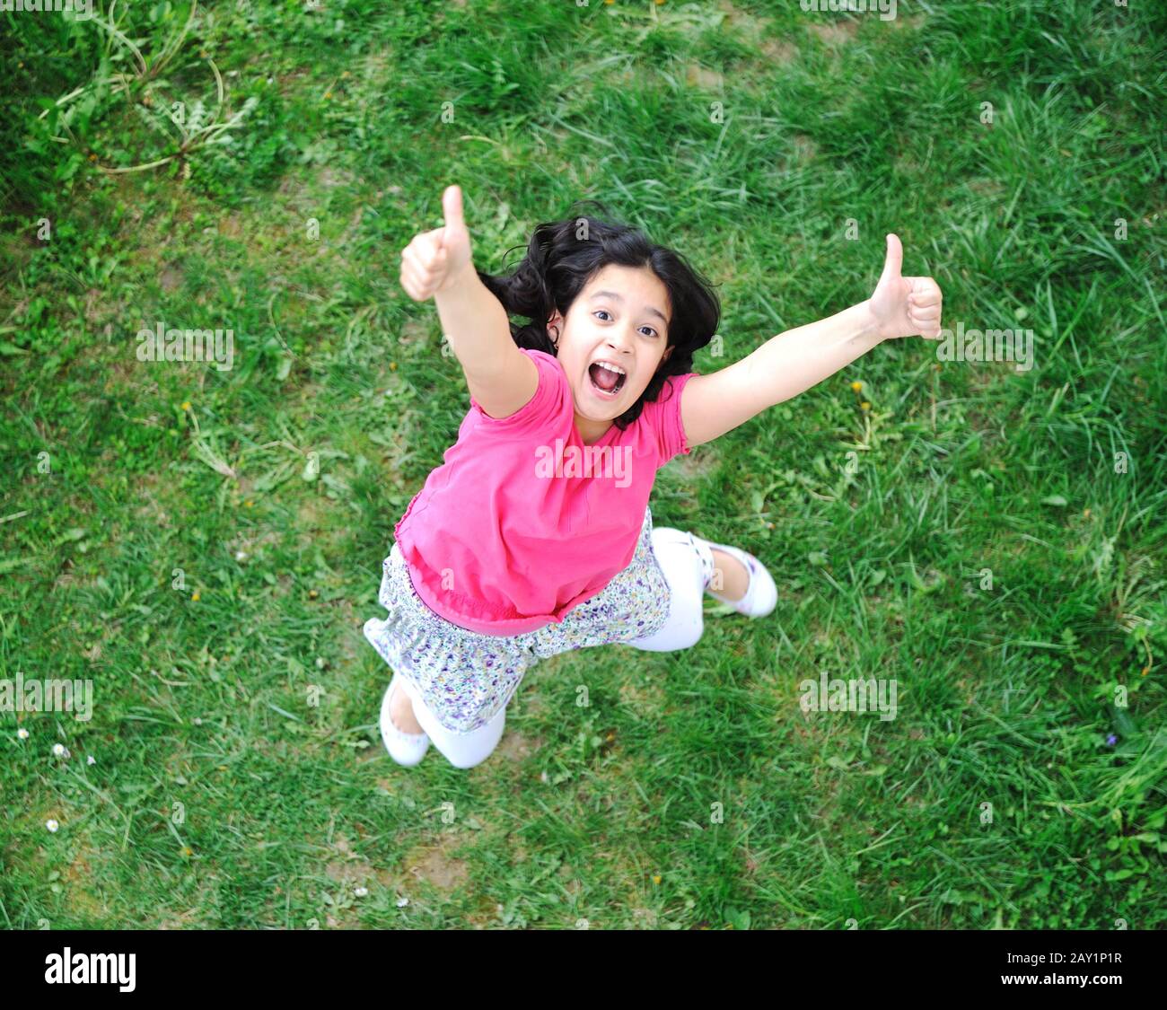 happy children in nature outdoor Stock Photo - Alamy