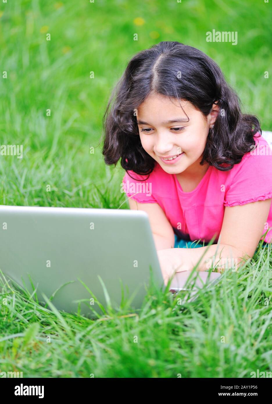 happy children in nature outdoor Stock Photo - Alamy