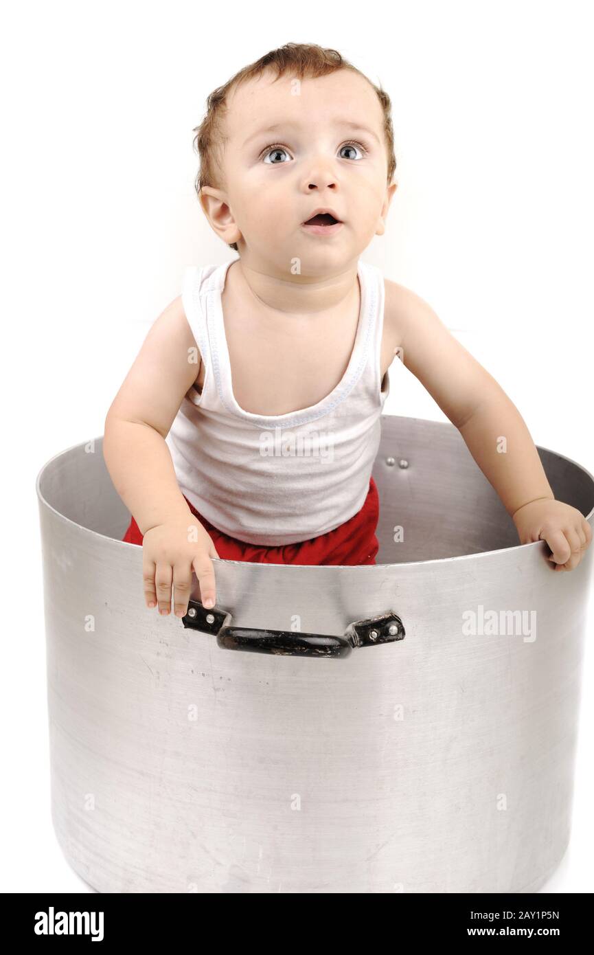 Child pot stove hi-res stock photography and images - Alamy