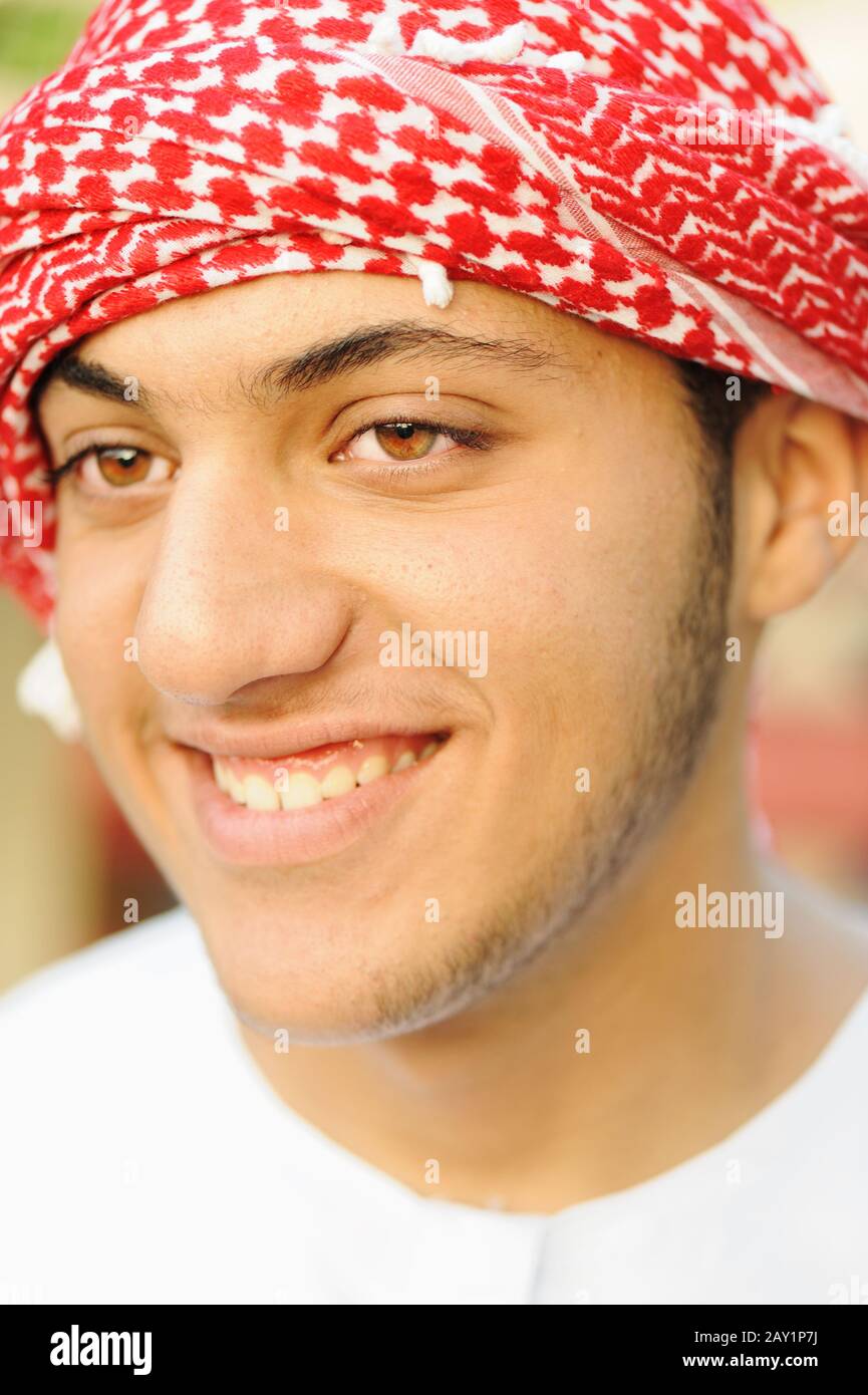 Arabic young man Stock Photo - Alamy