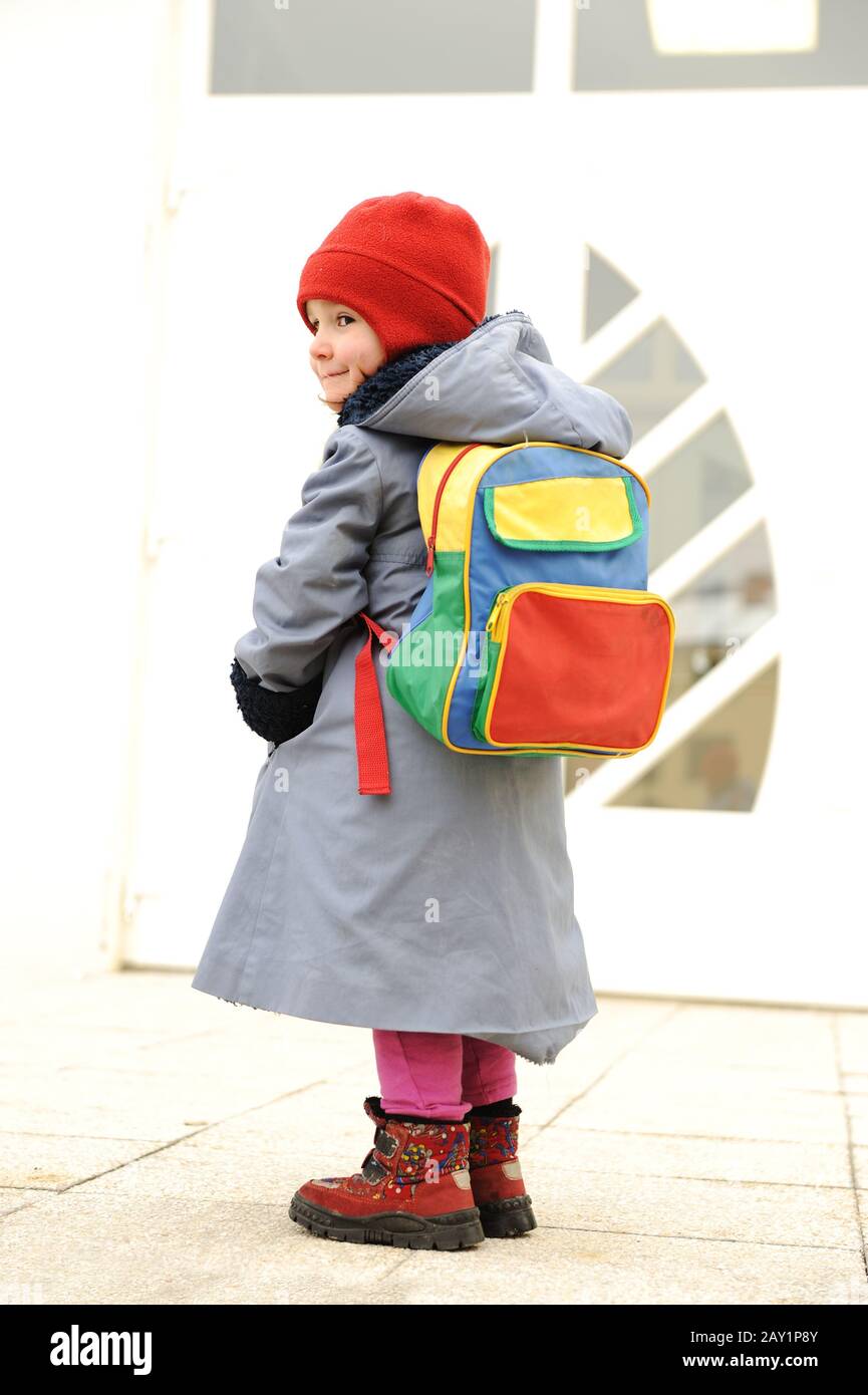 Cute girl outdoor Stock Photo - Alamy