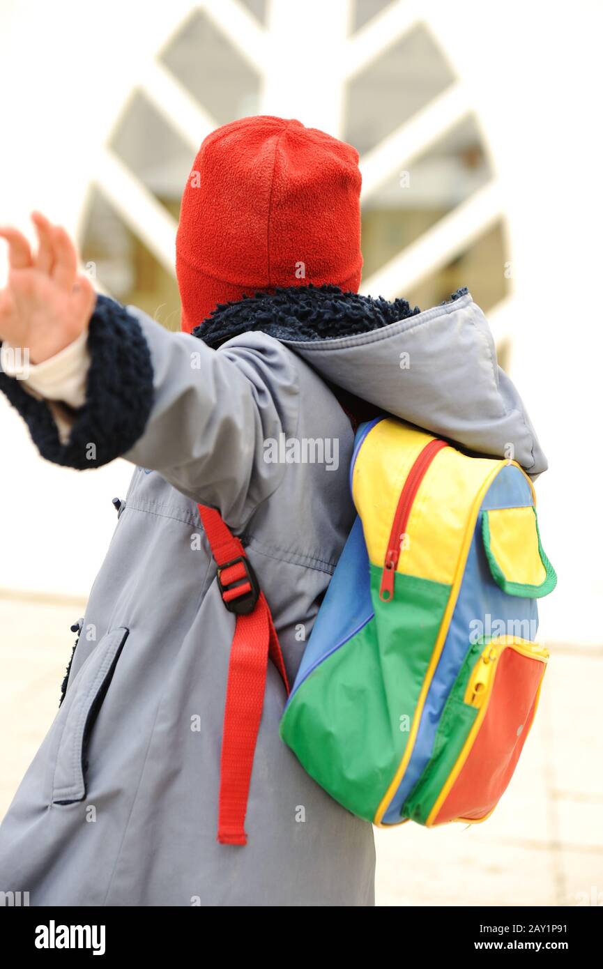 Cute girl outdoor Stock Photo - Alamy