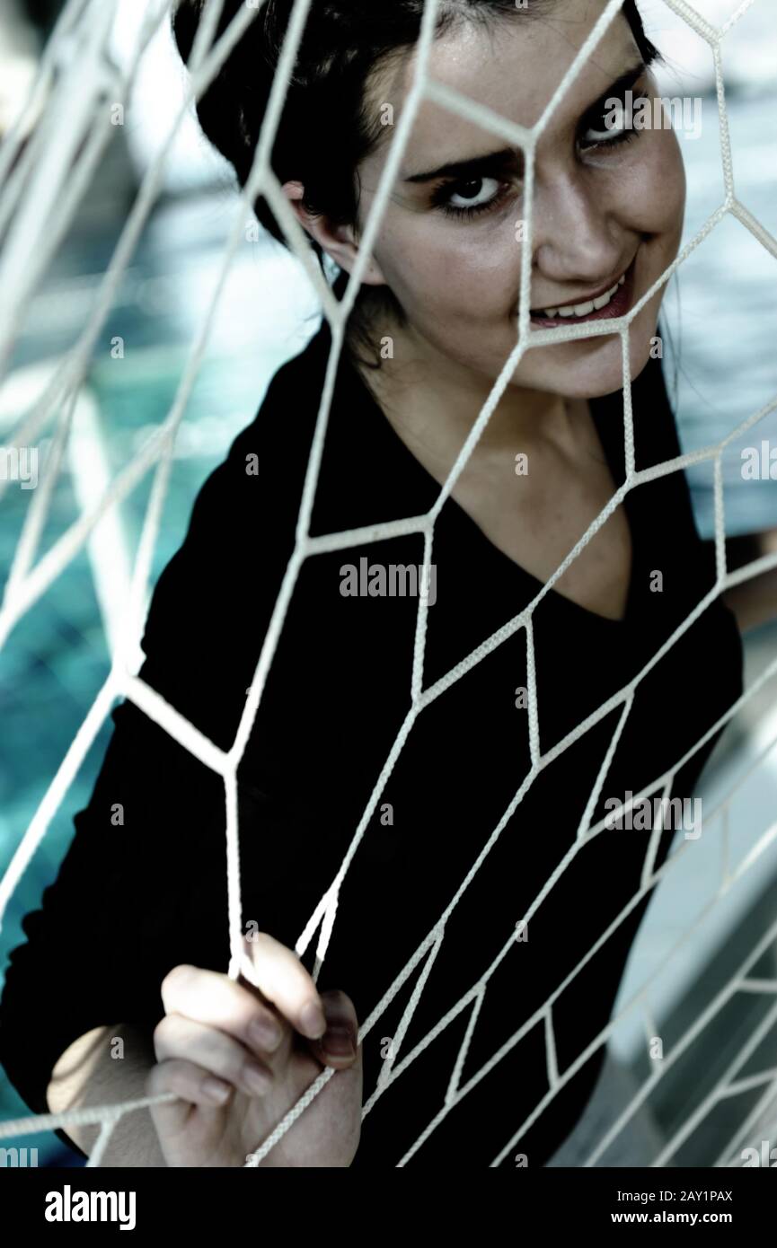 Stuck in the net hi-res stock photography and images - Alamy