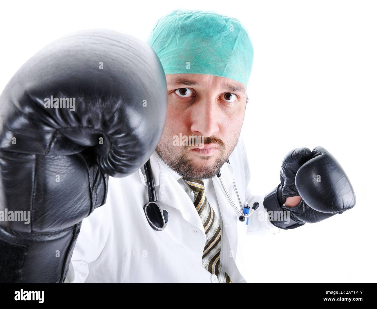 Doctor fight hi-res stock photography and images - Alamy