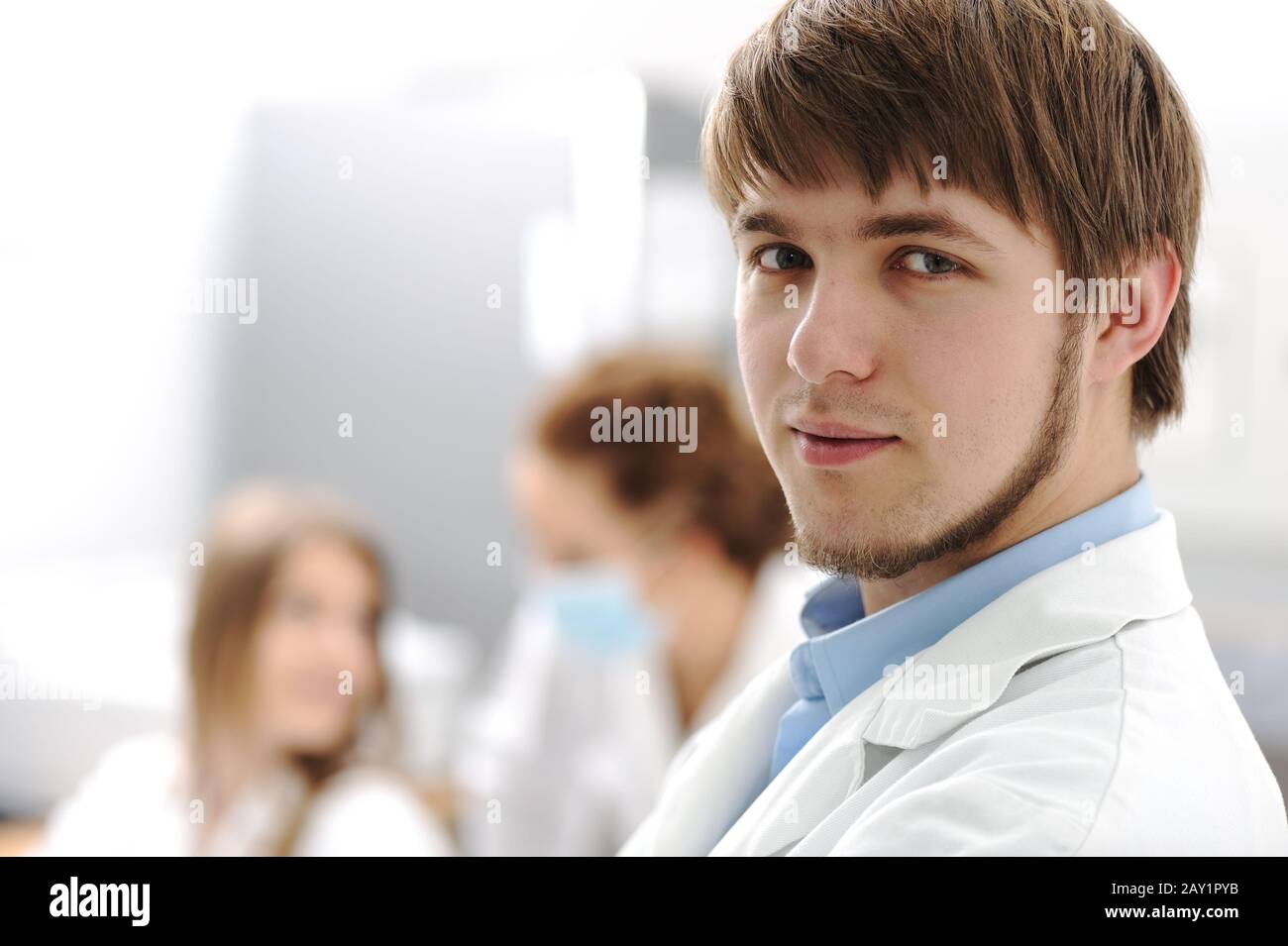 Inside the modern lab of university hospital Stock Photo - Alamy