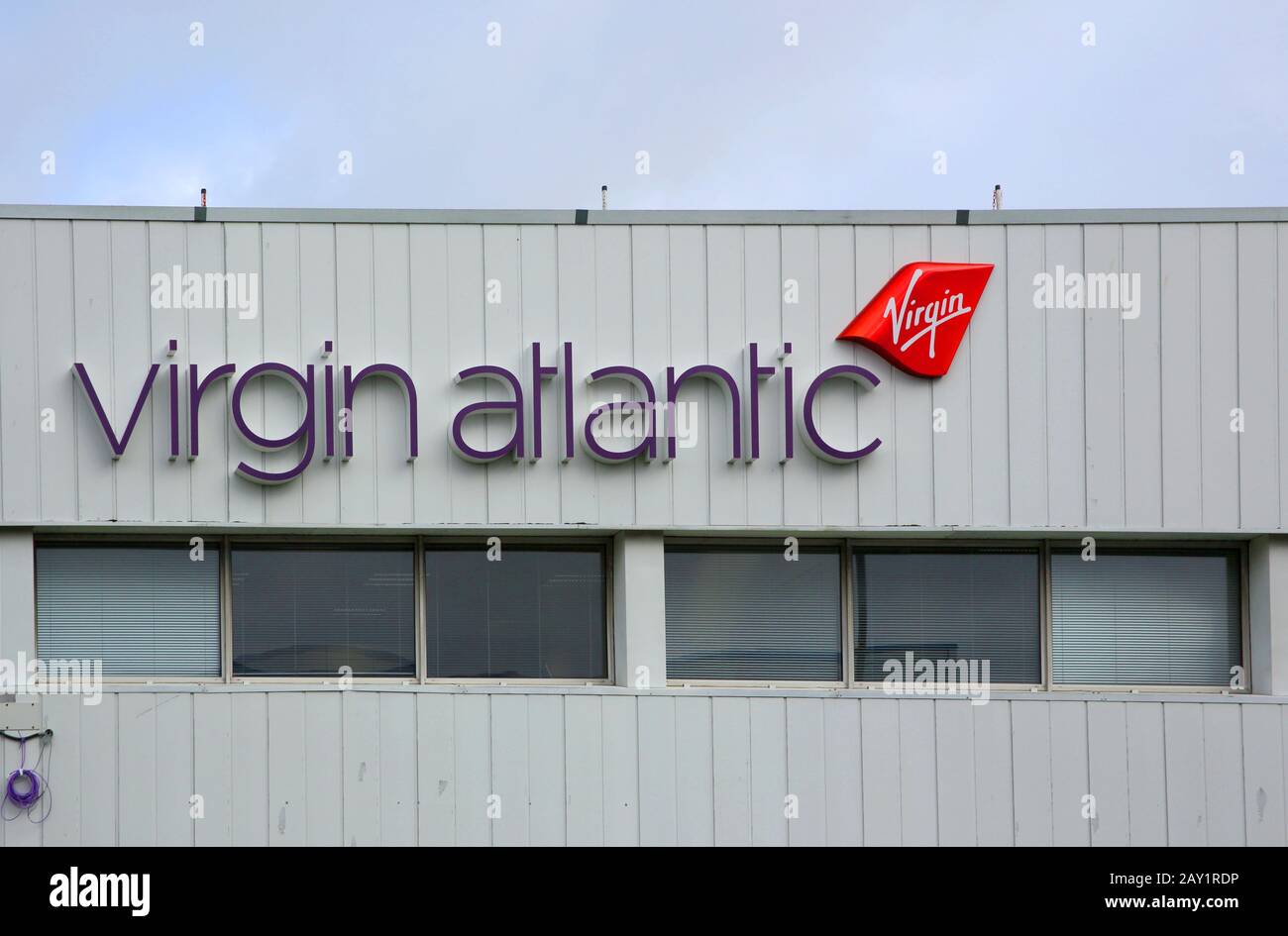 Virgin atlantic logo hi-res stock photography and images - Alamy