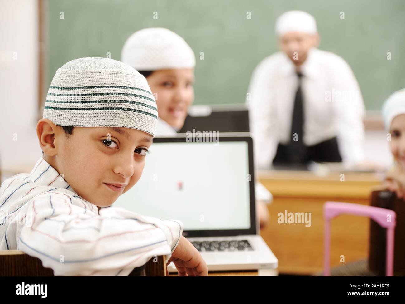 Education activities in classroom at school Stock Photo - Alamy
