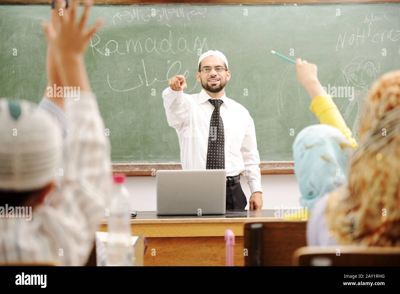 Education activities in classroom at school Stock Photo - Alamy