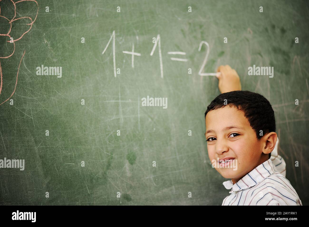 Children at school classroom Stock Photo - Alamy