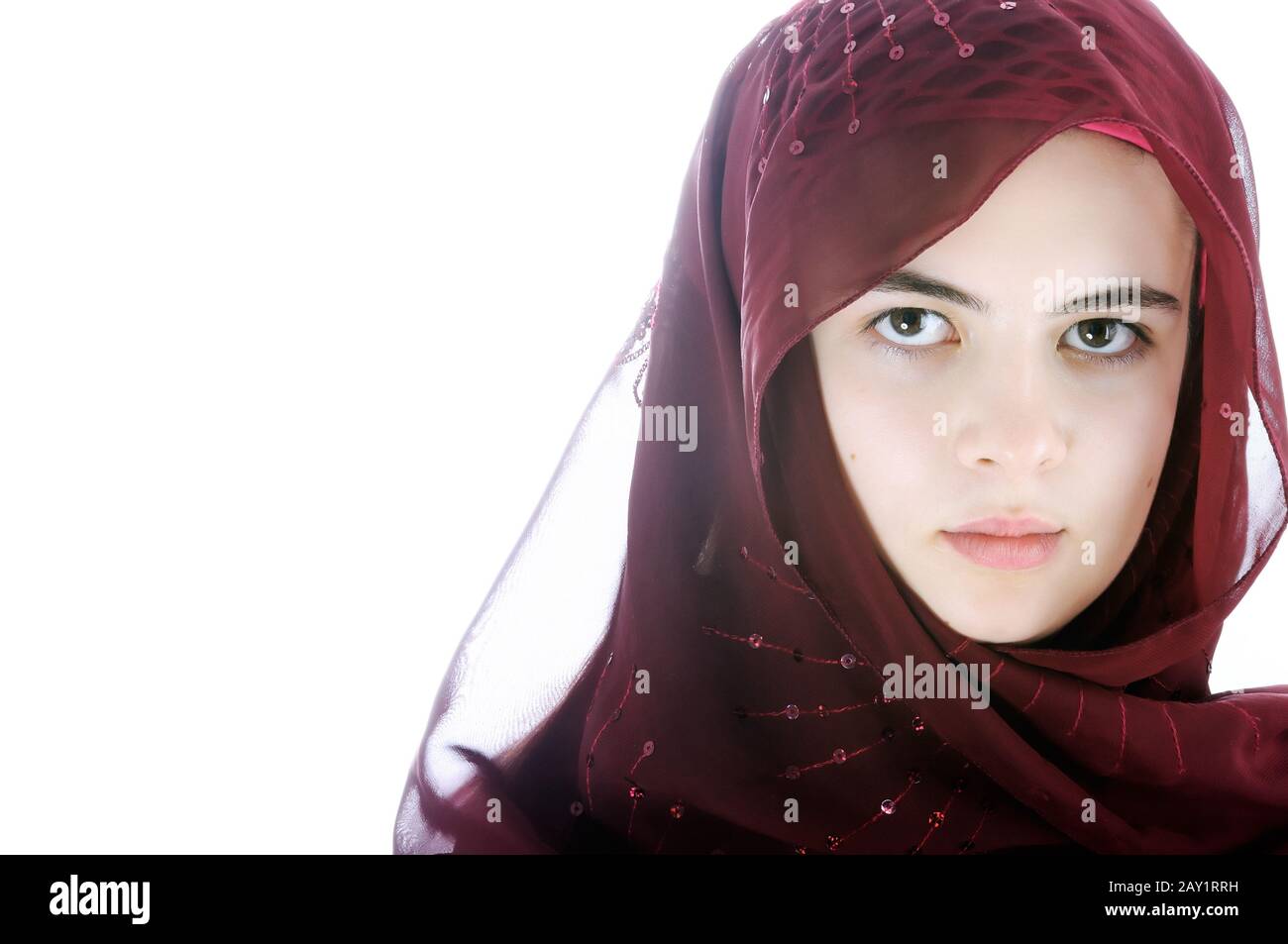 Beautiful muslim girl Stock Photo - Alamy