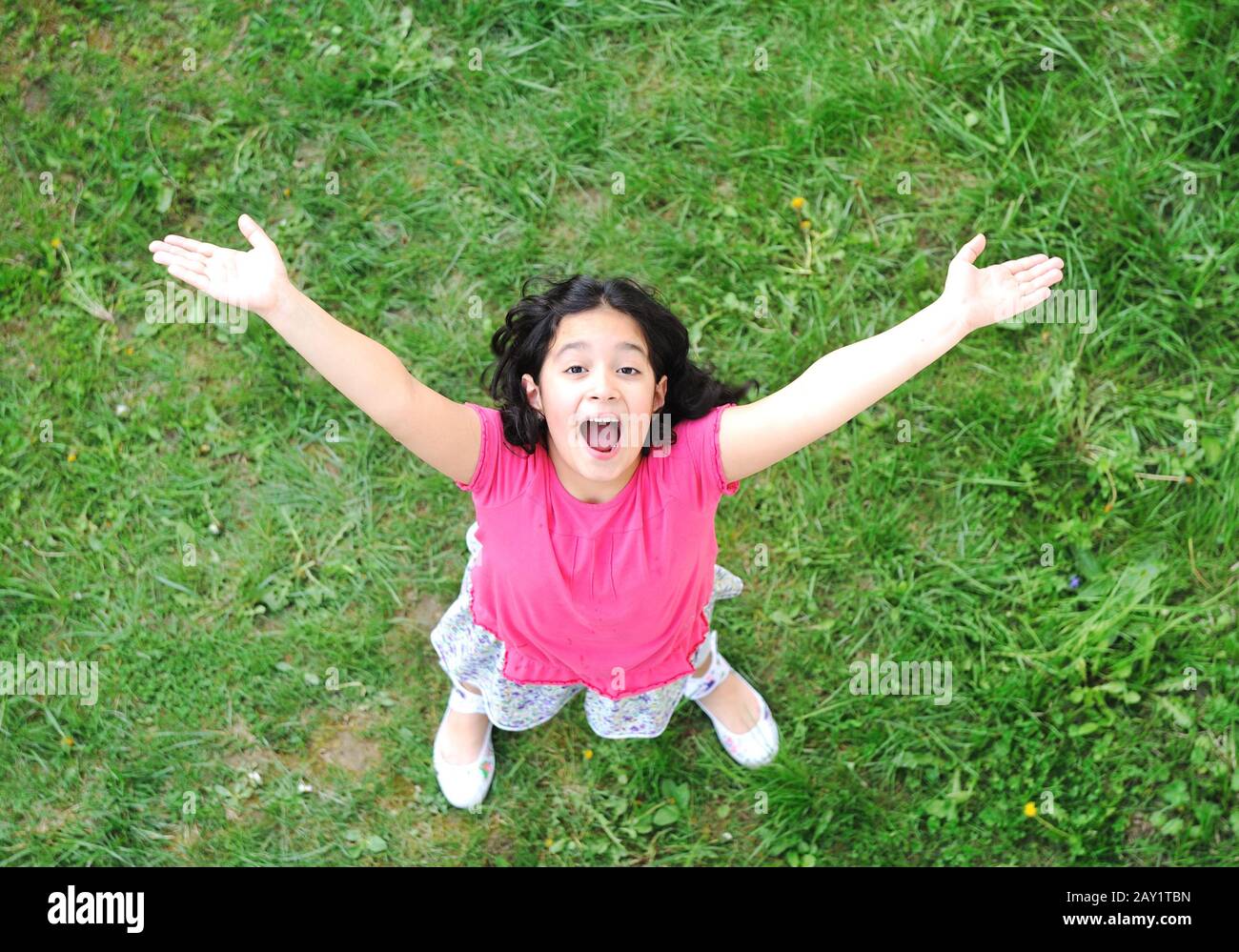 happy children in nature outdoor Stock Photo - Alamy