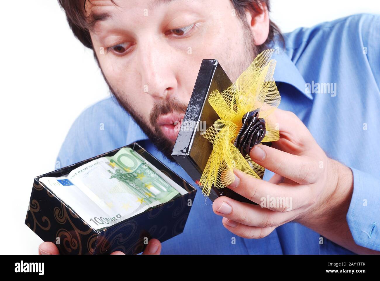 Money shocked hi-res stock photography and images - Alamy