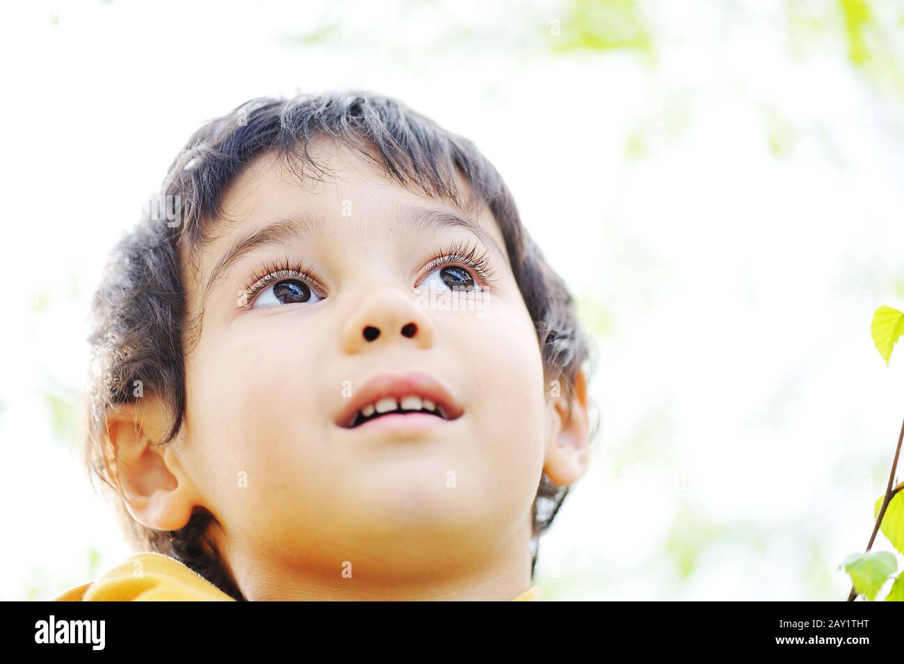 happy children in nature outdoor Stock Photo - Alamy