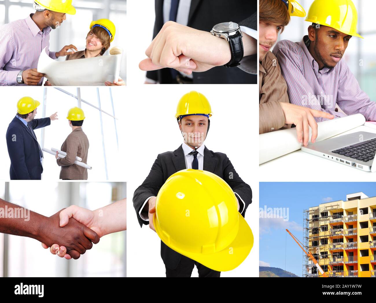 Business people on work place Stock Photo - Alamy