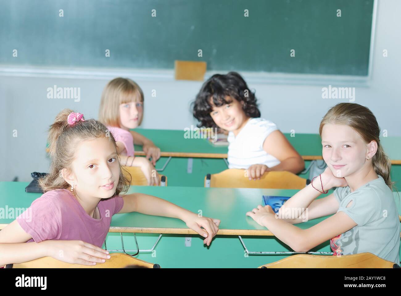 Pupil activities in the classroom at school Stock Photo - Alamy