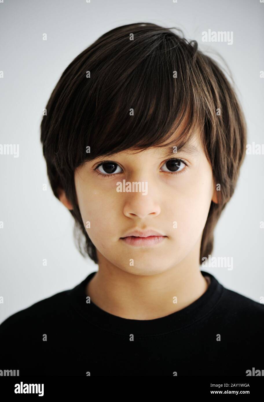 Closeup portrait of kid Stock Photo - Alamy