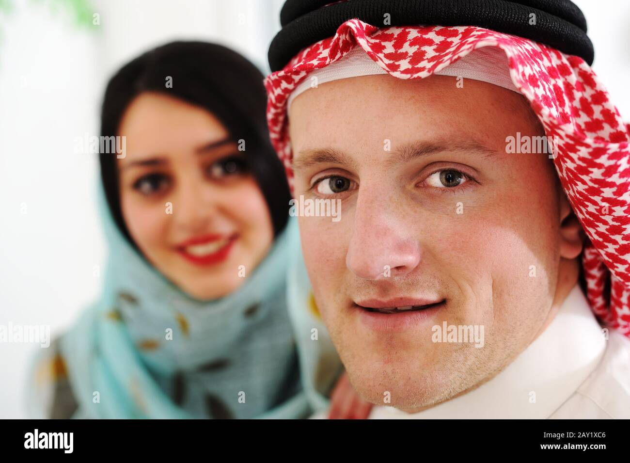Husband wife arabic hi-res stock photography and images - Alamy