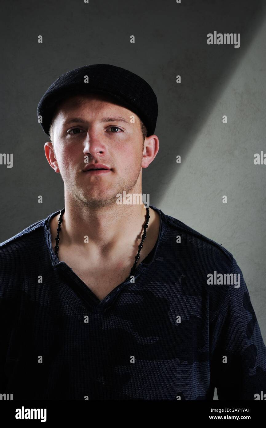 Rugged handsome man face hi-res stock photography and images - Alamy