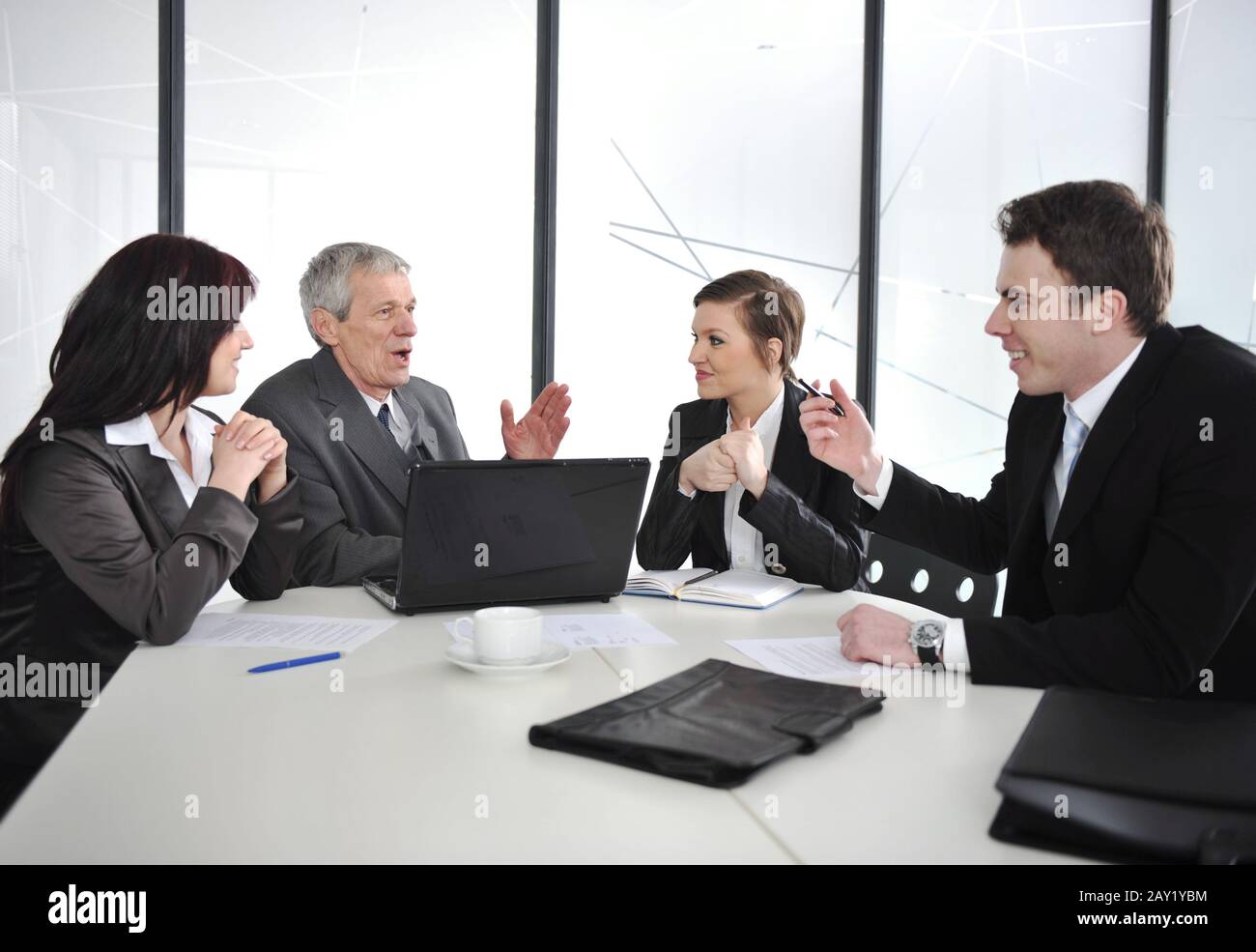 Business people discussion at meeting room Stock Photo - Alamy