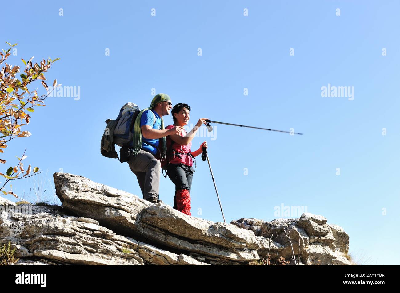 Hiking the alps hi-res stock photography and images - Alamy