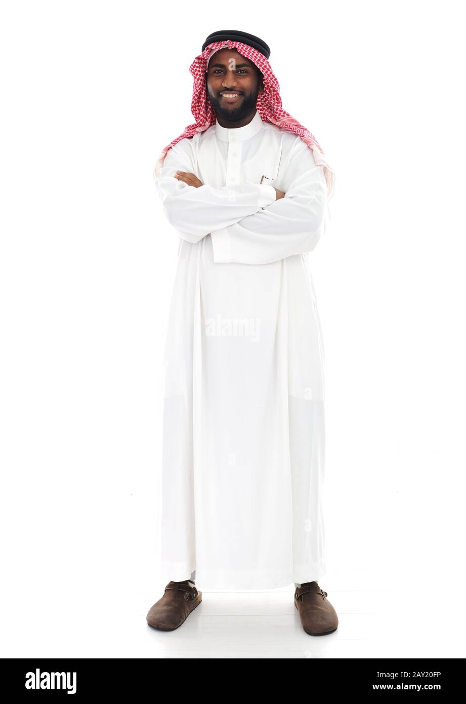 Full body isolated arab hi-res stock photography and images - Alamy