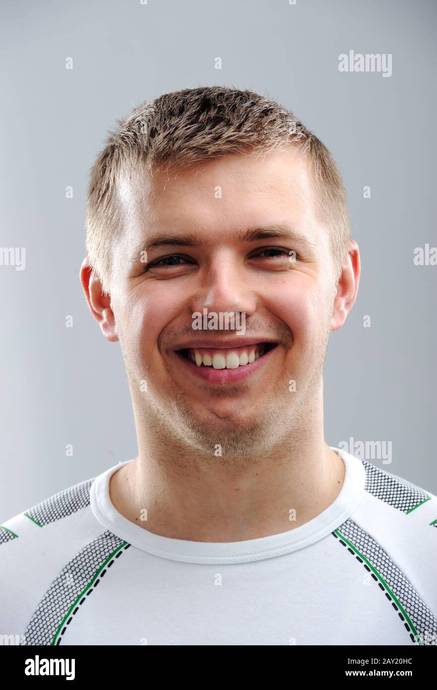 Portrait young man mischievous look hi-res stock photography and images ...