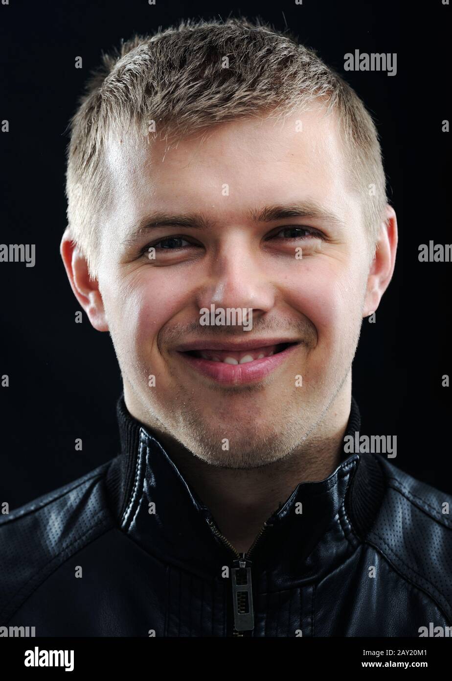 Portrait young man mischievous look hi-res stock photography and images ...