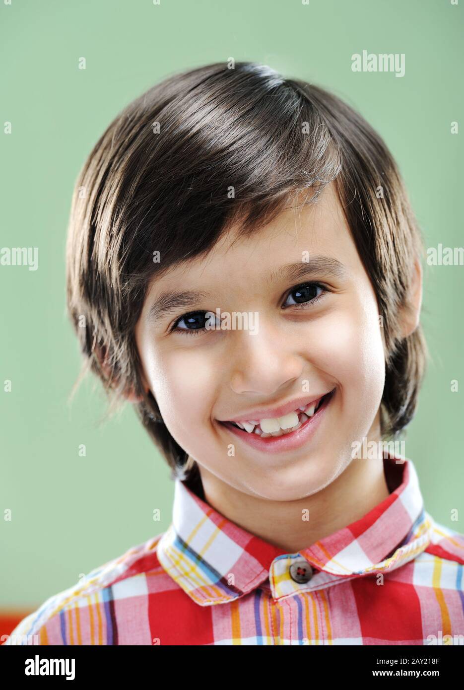 Closeup portrait of kid Stock Photo - Alamy