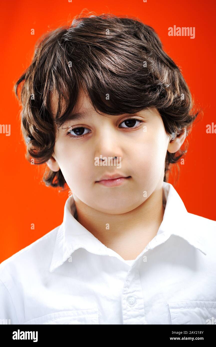 Closeup portrait of kid Stock Photo - Alamy