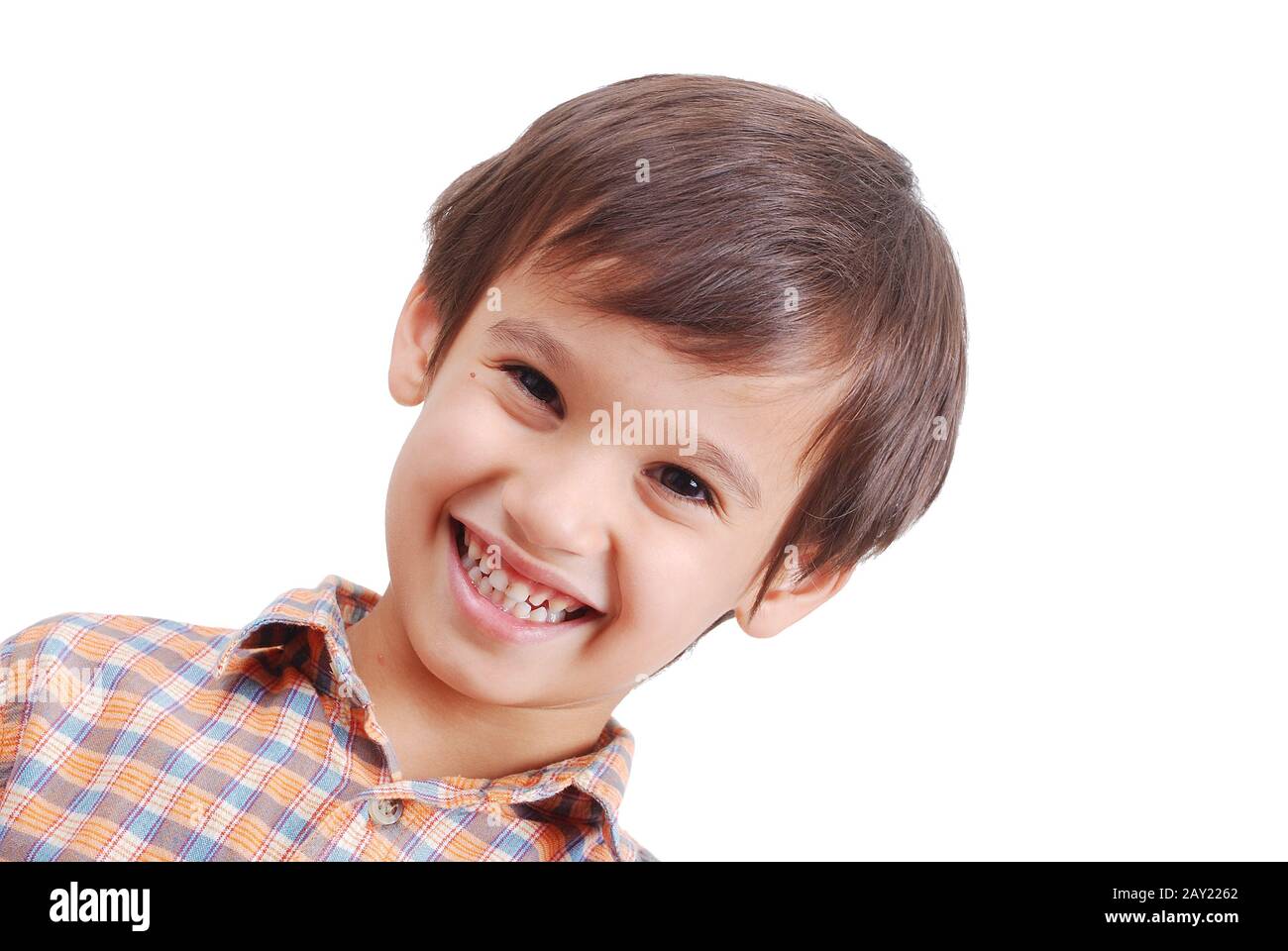 Very nice cute boy with smile on face Stock Photo - Alamy