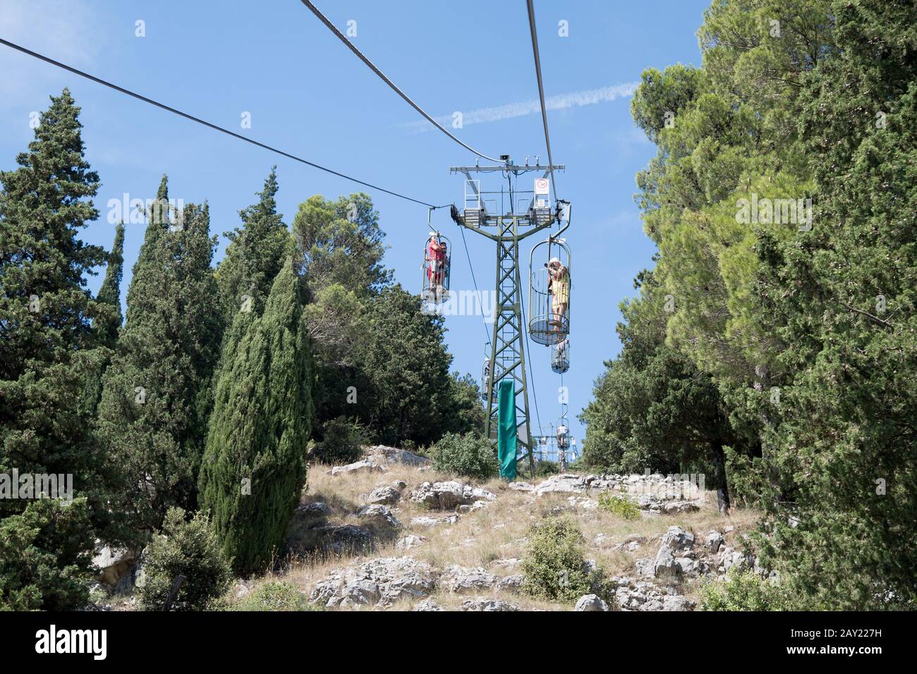Gubbio cable car hi-res stock photography and images - Alamy