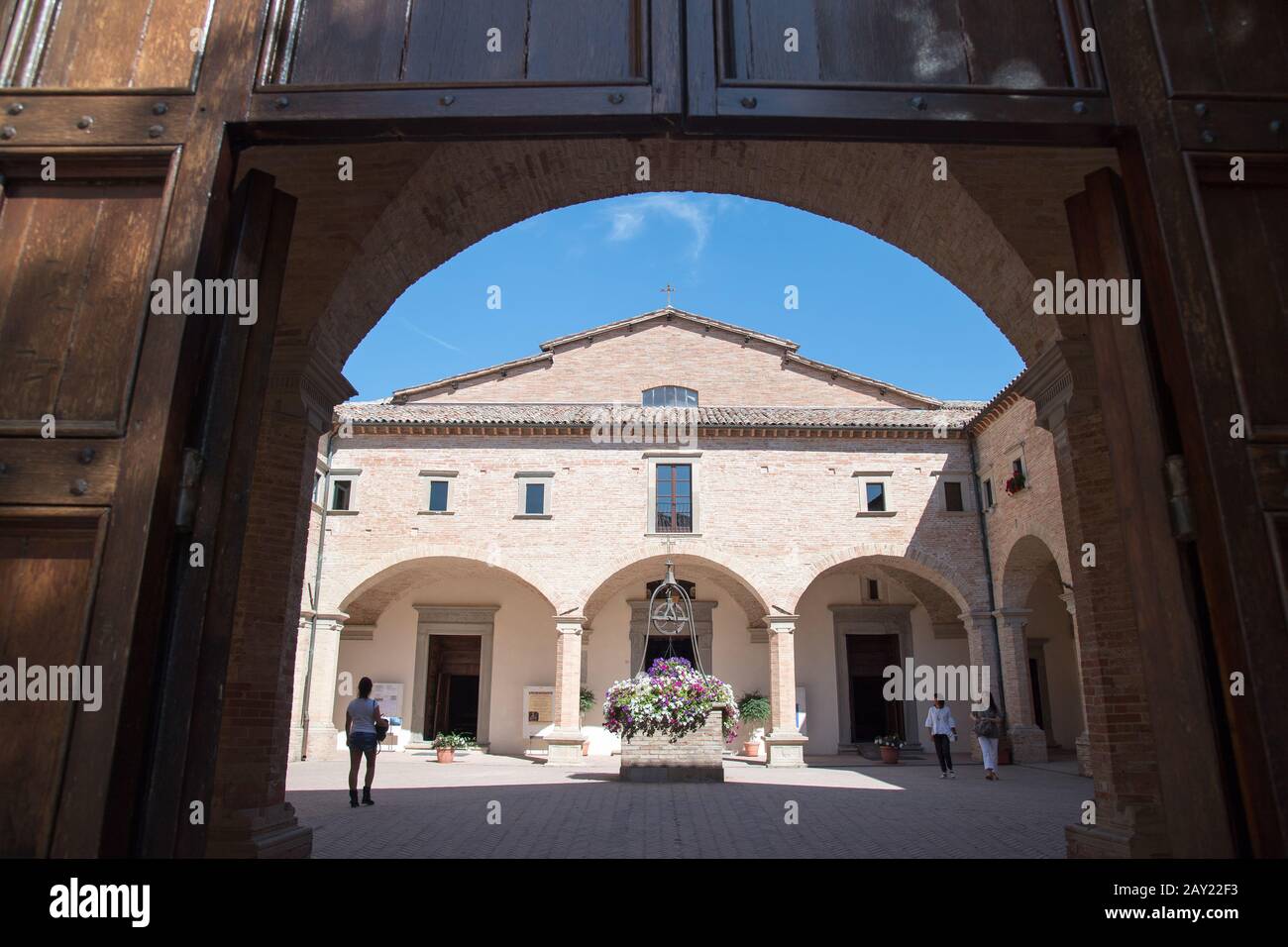 Baroque Basilica di Sant'Ubaldo (Basilica of Sant’Ubaldo) built in XVI ...