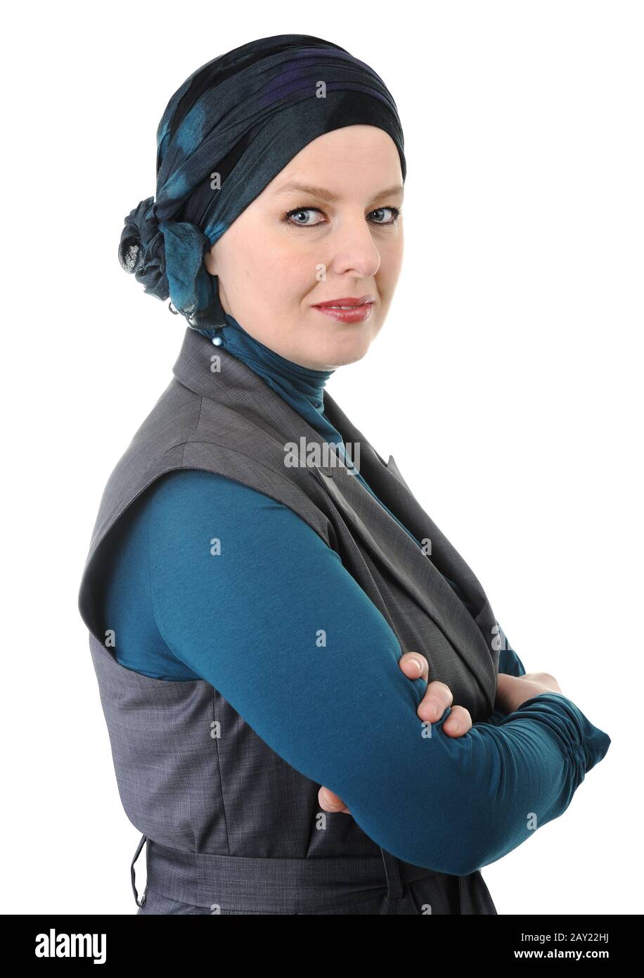 Confident and beautiful european Muslim woman Stock Photo - Alamy