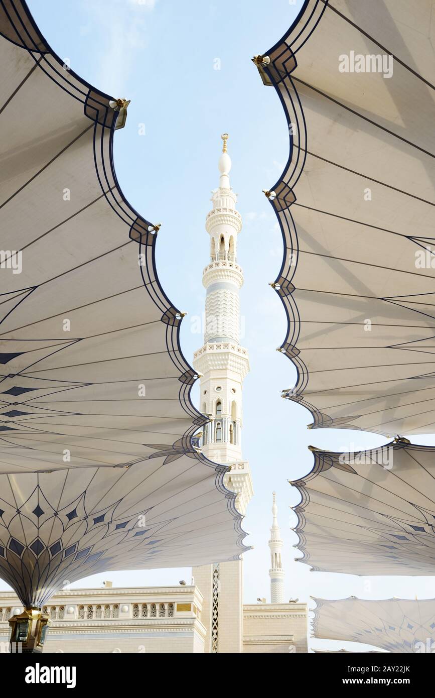 Islamic Holy Mosque at Madina Stock Photo - Alamy
