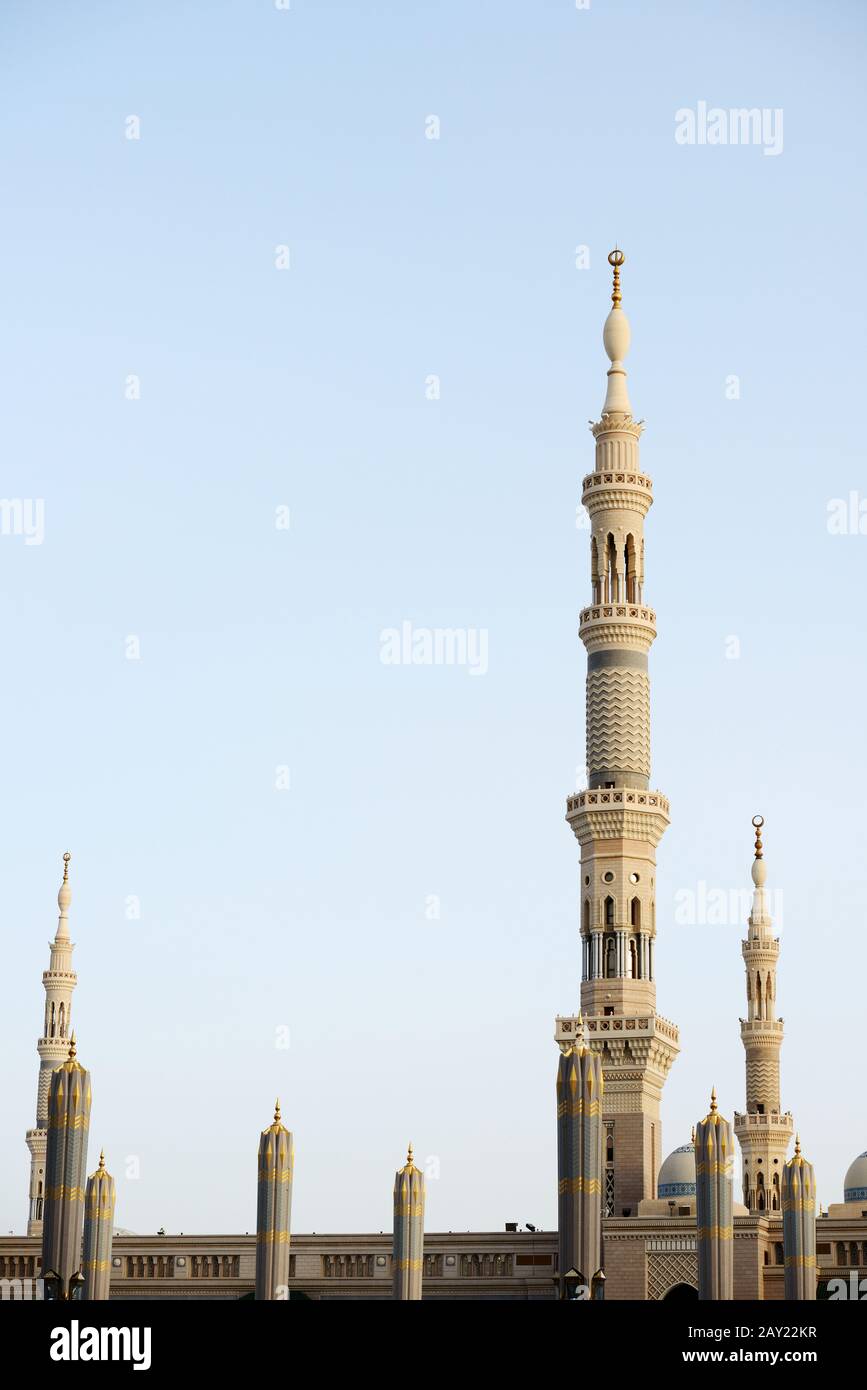 al Madina mosque Stock Photo - Alamy