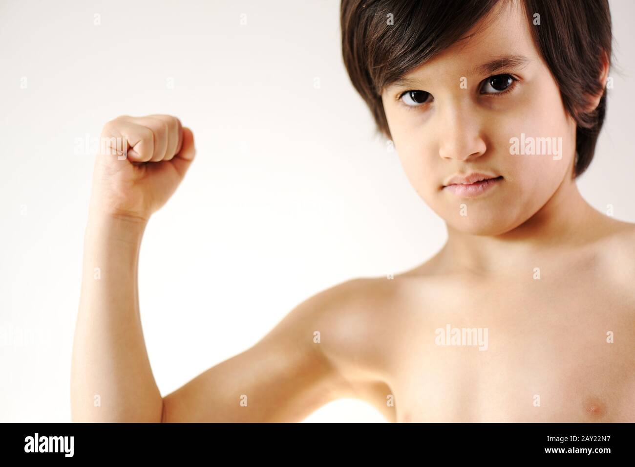 Child Muscle Arm Stock Photos & Child Muscle Arm Stock Images - Alamy