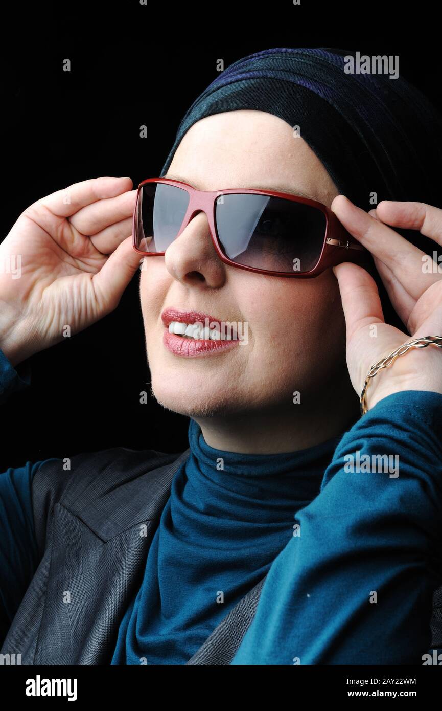 Confident and beautiful european Muslim woman Stock Photo - Alamy
